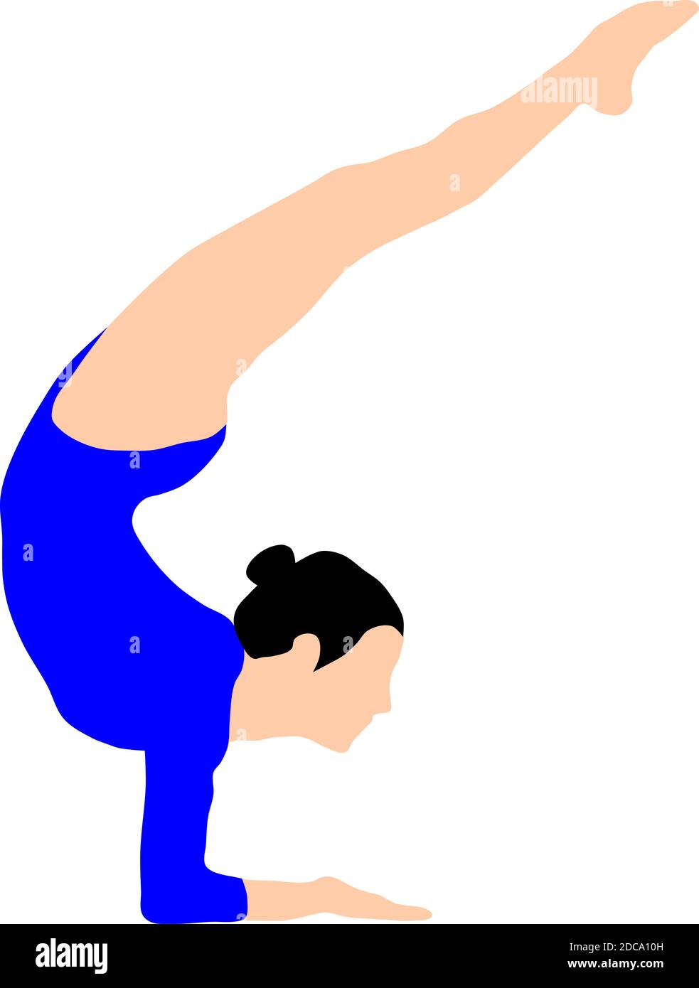 Vector of gymnast Stock Vector Image & Art - Alamy