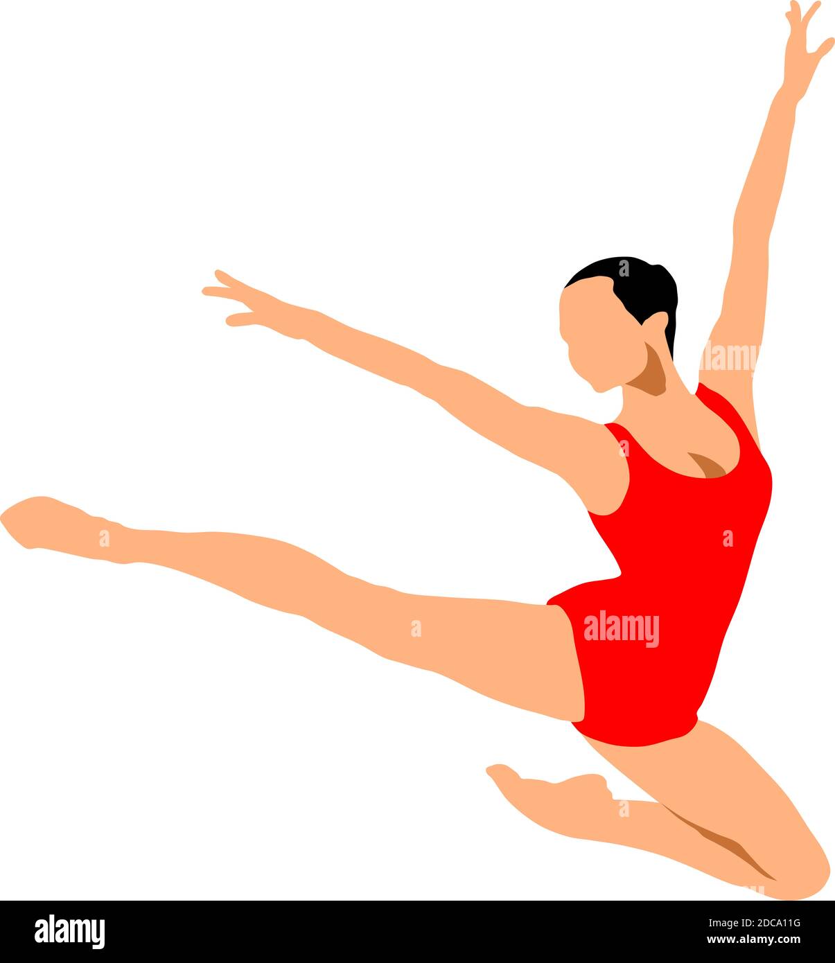 Vector of ballet dancer Stock Vector Image & Art - Alamy