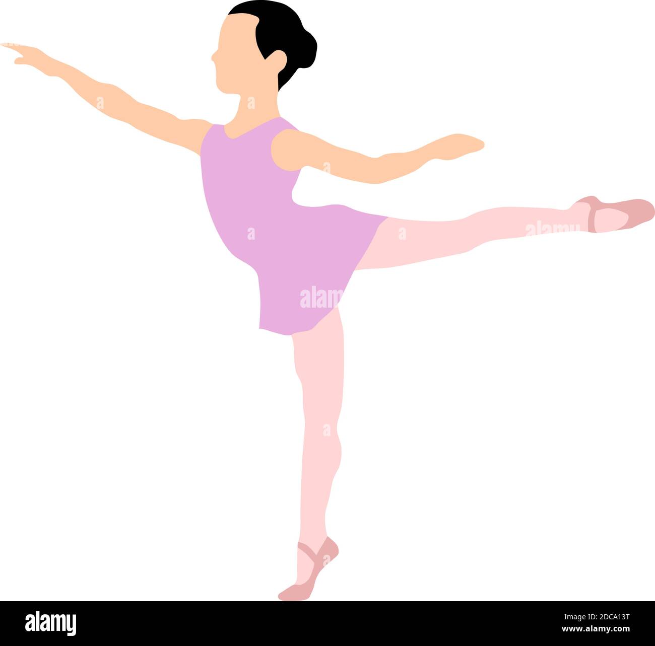 Vector of ballet dancer Stock Vector Image & Art - Alamy