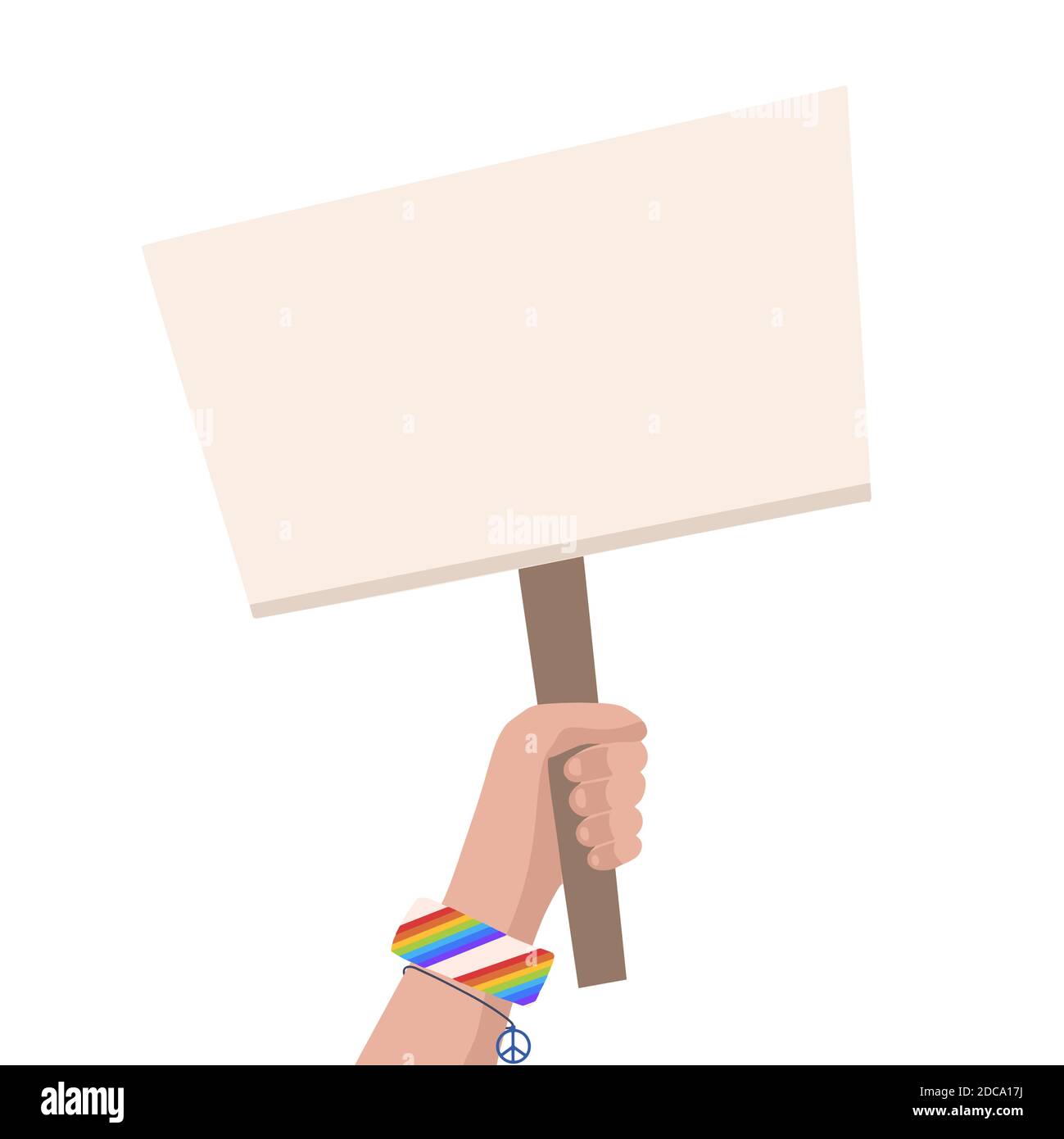 Picket Sign Template