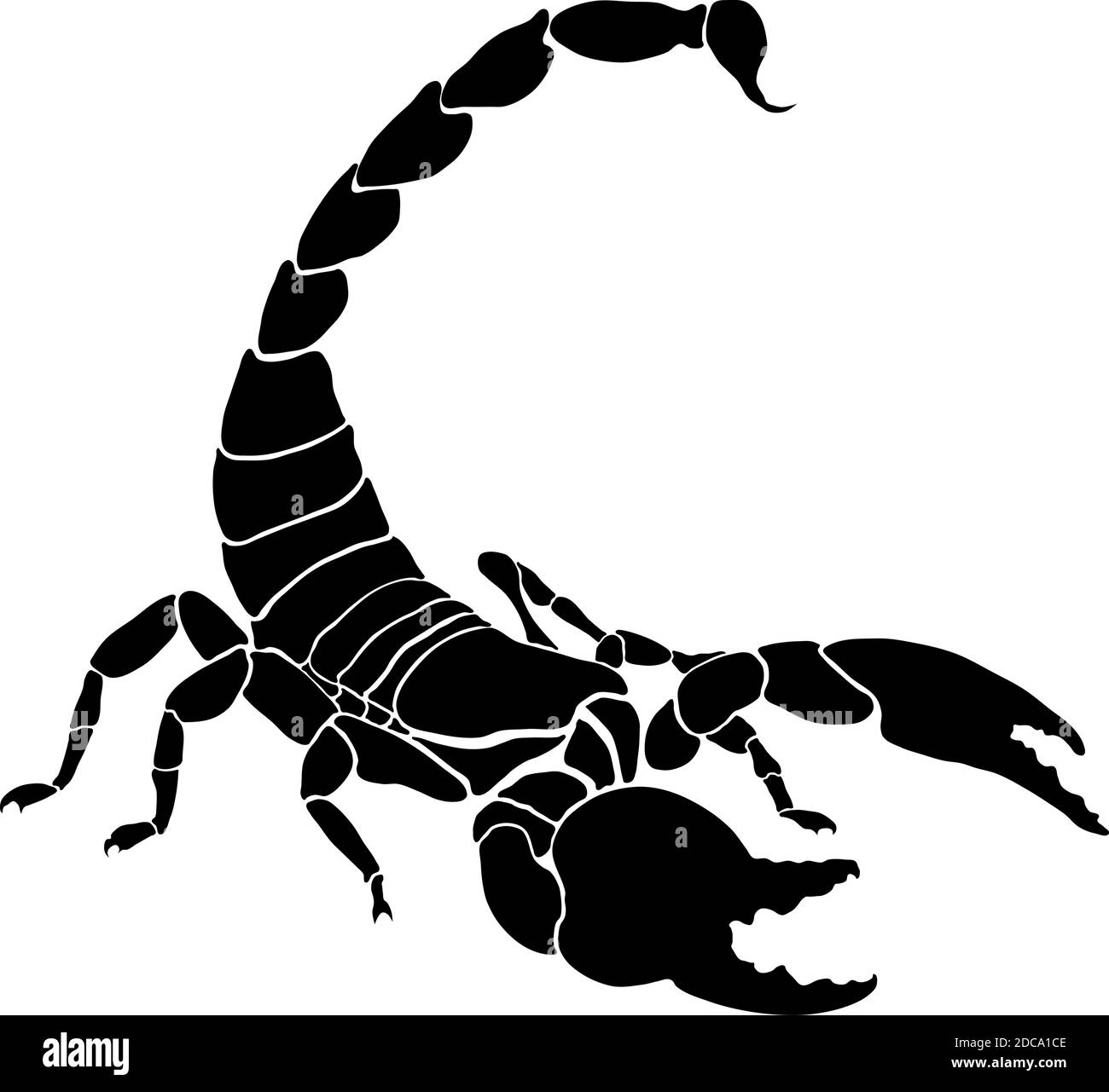 Vector of scorpion Stock Vector Image & Art - Alamy