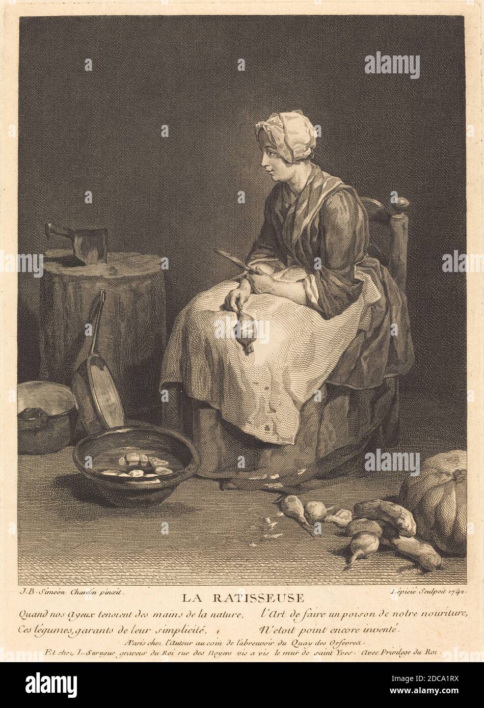 Jean simeon chardin artist hi-res stock photography and images - Alamy
