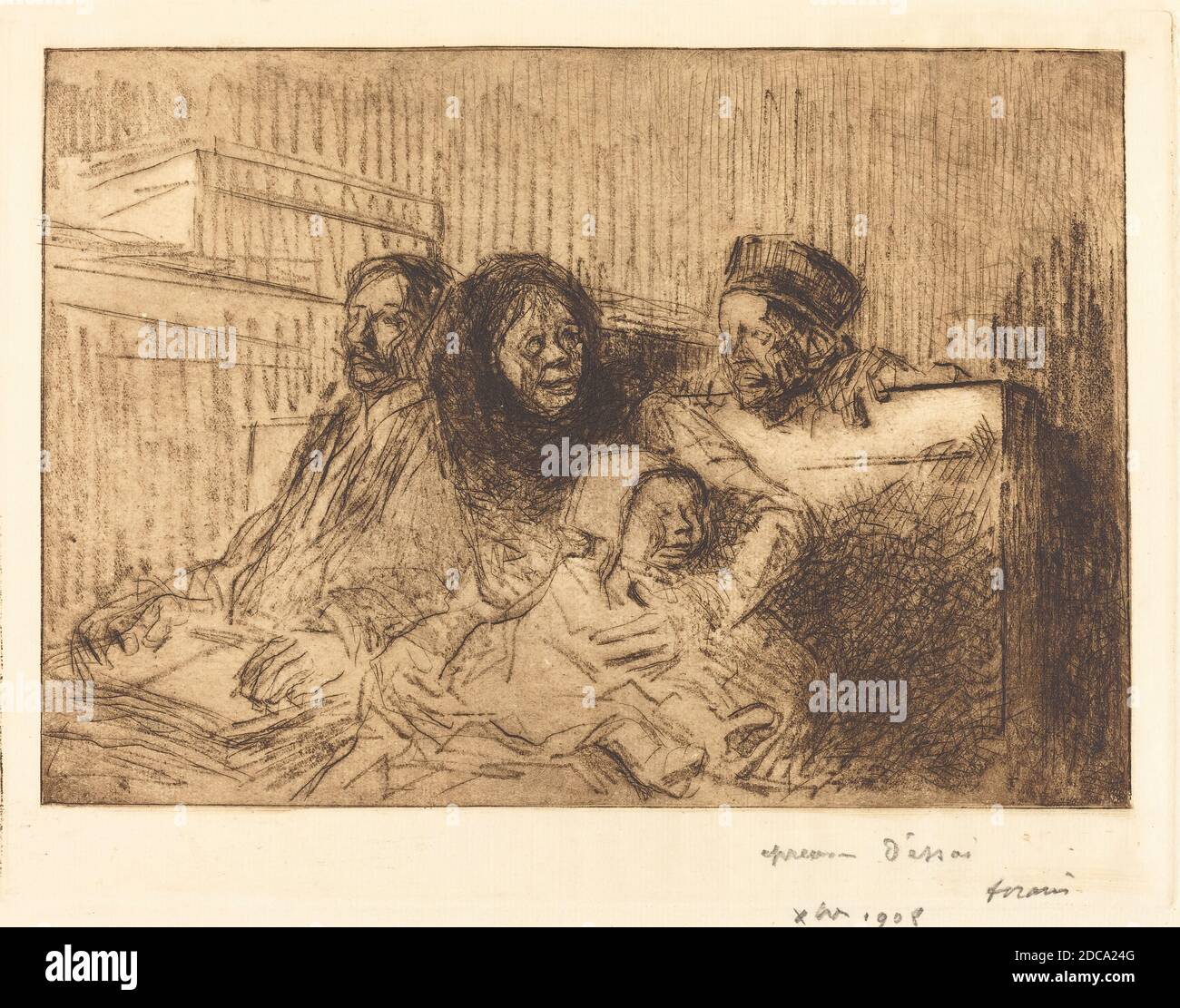 Jean-Louis Forain, (artist), French, 1852 - 1931, Evidence at the ...