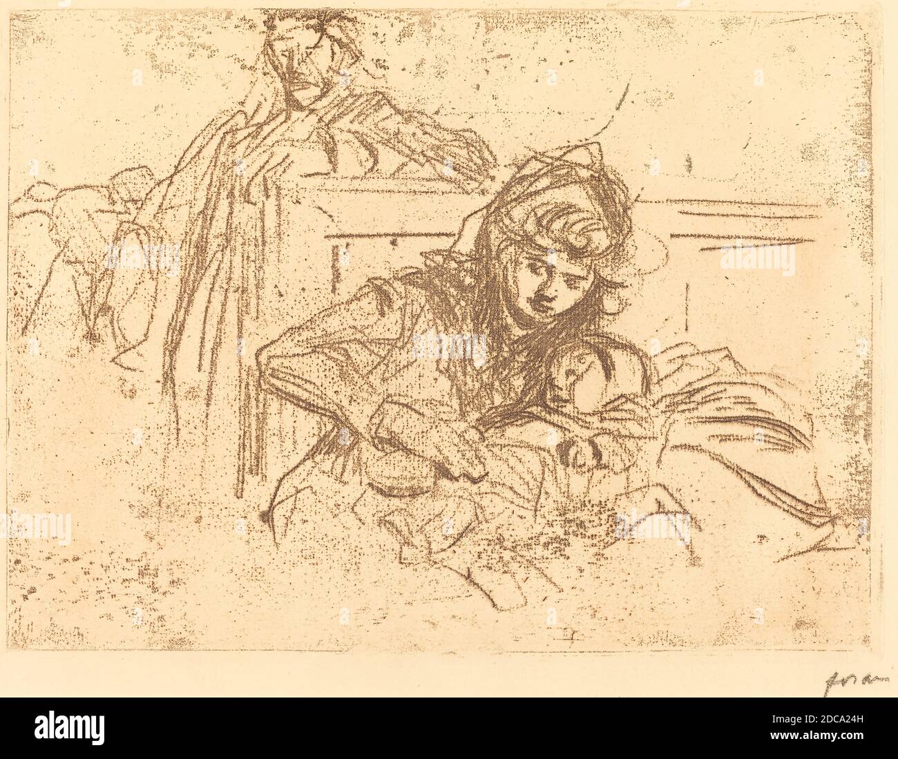 Jean-Louis Forain, (artist), French, 1852 - 1931, Evidence at the ...