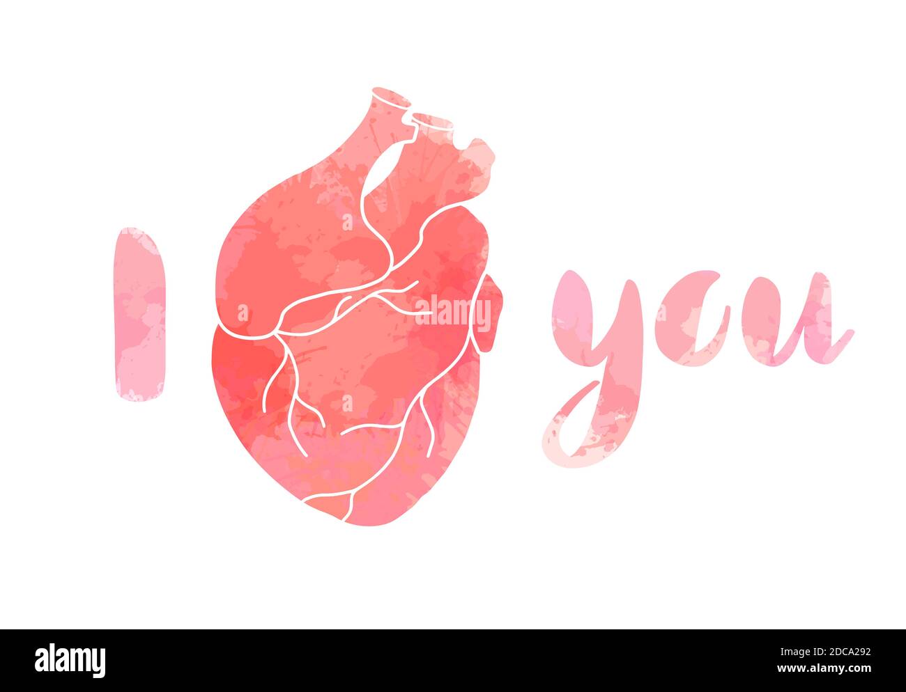 Valent heart Stock Vector Images - Alamy