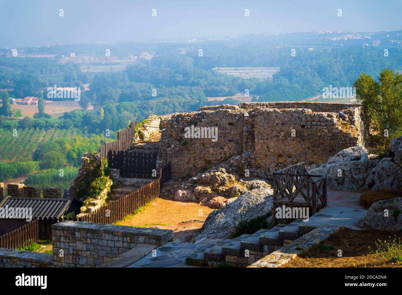 Aerial view of a green rural area in Europe Stock Photo - Alamy