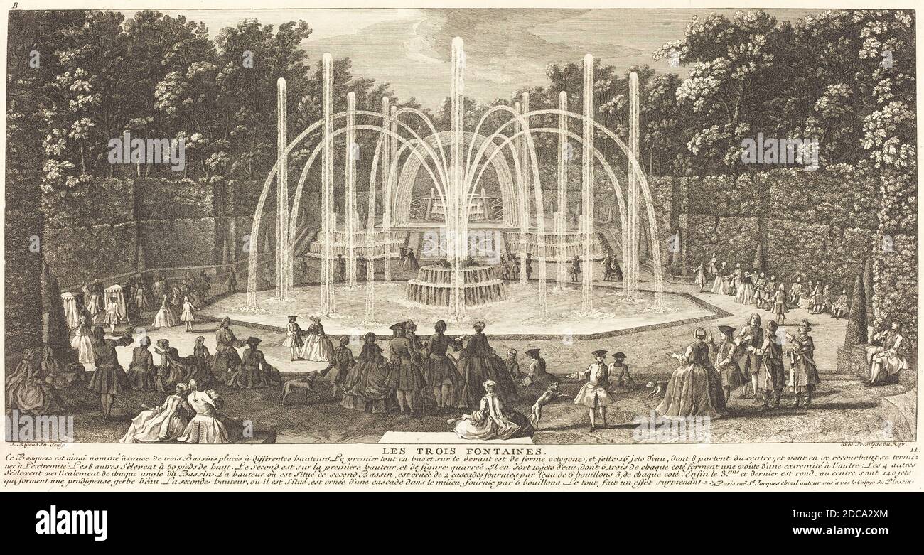 Jean-Baptiste Rigaud, (artist), French, active 1752/1761, Les Trois ...