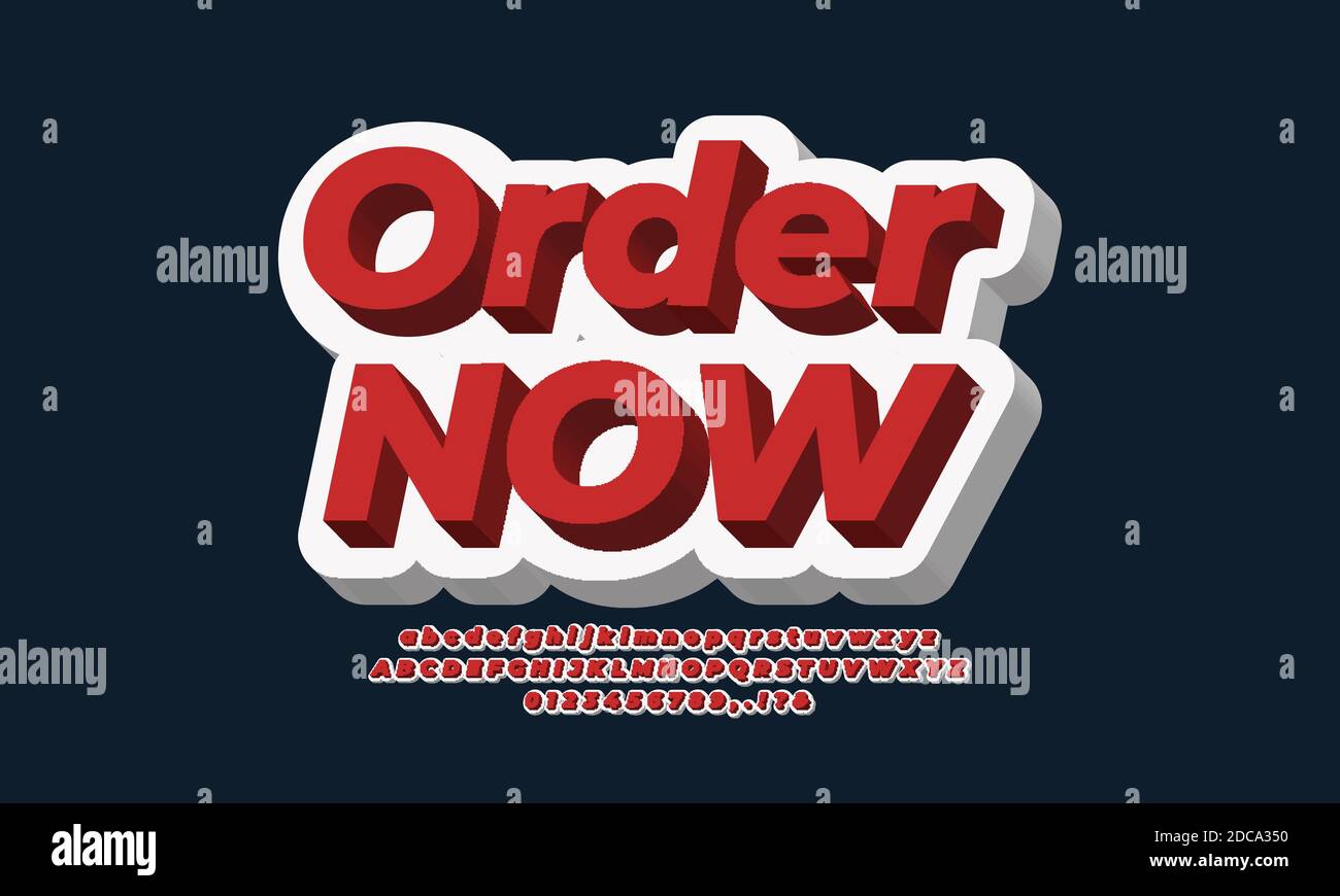 Plastic white letters Stock Vector Images - Alamy