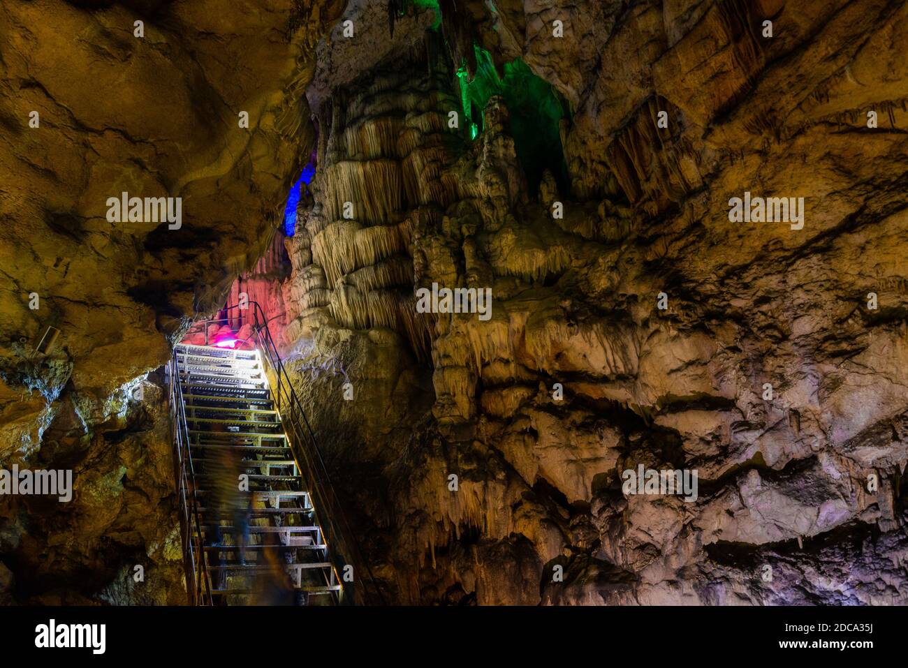 Azish or Azishskaya cave in Adigeya, Russia Stock Photo - Alamy