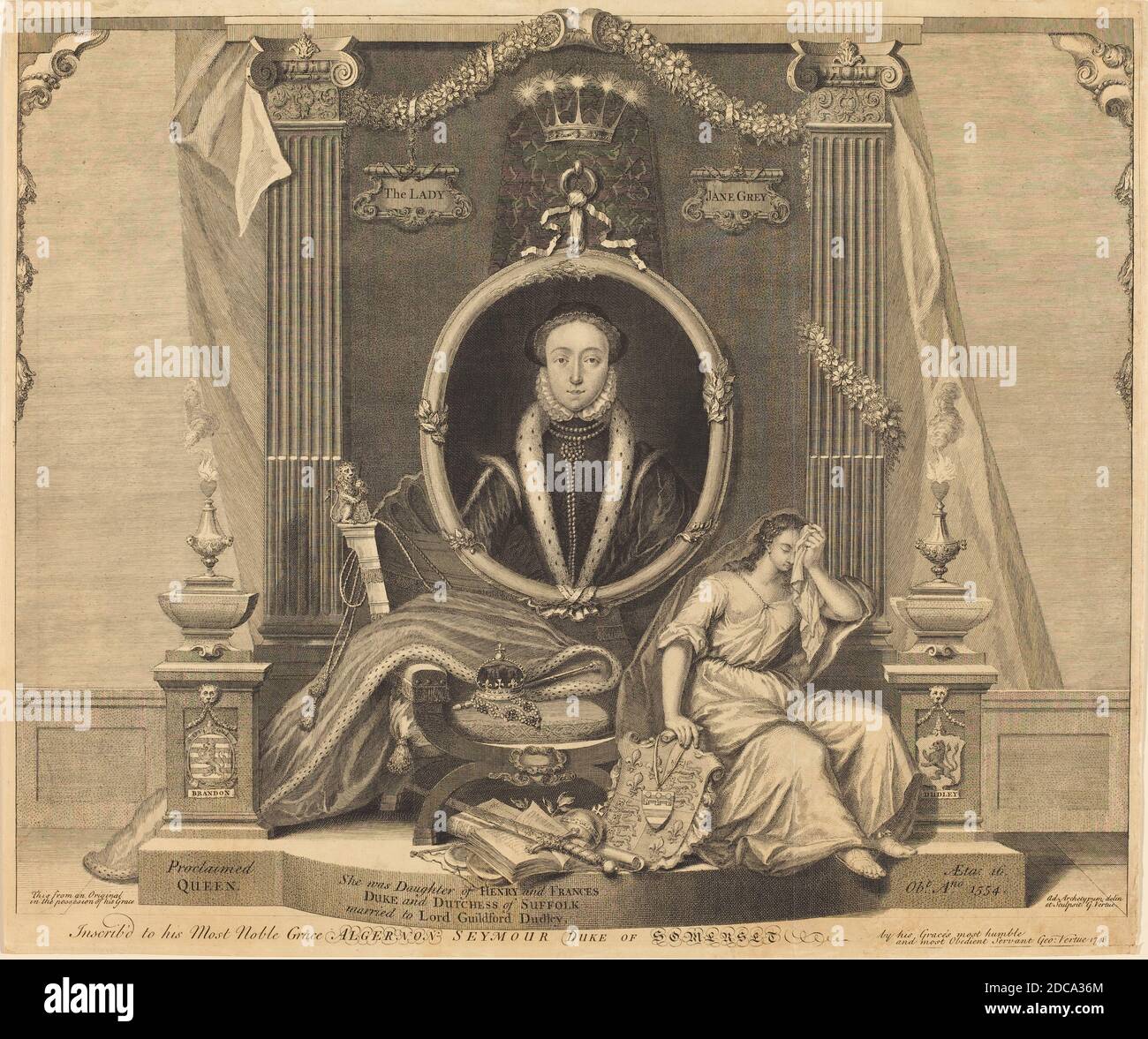 George vertue vertue hi-res stock photography and images - Alamy