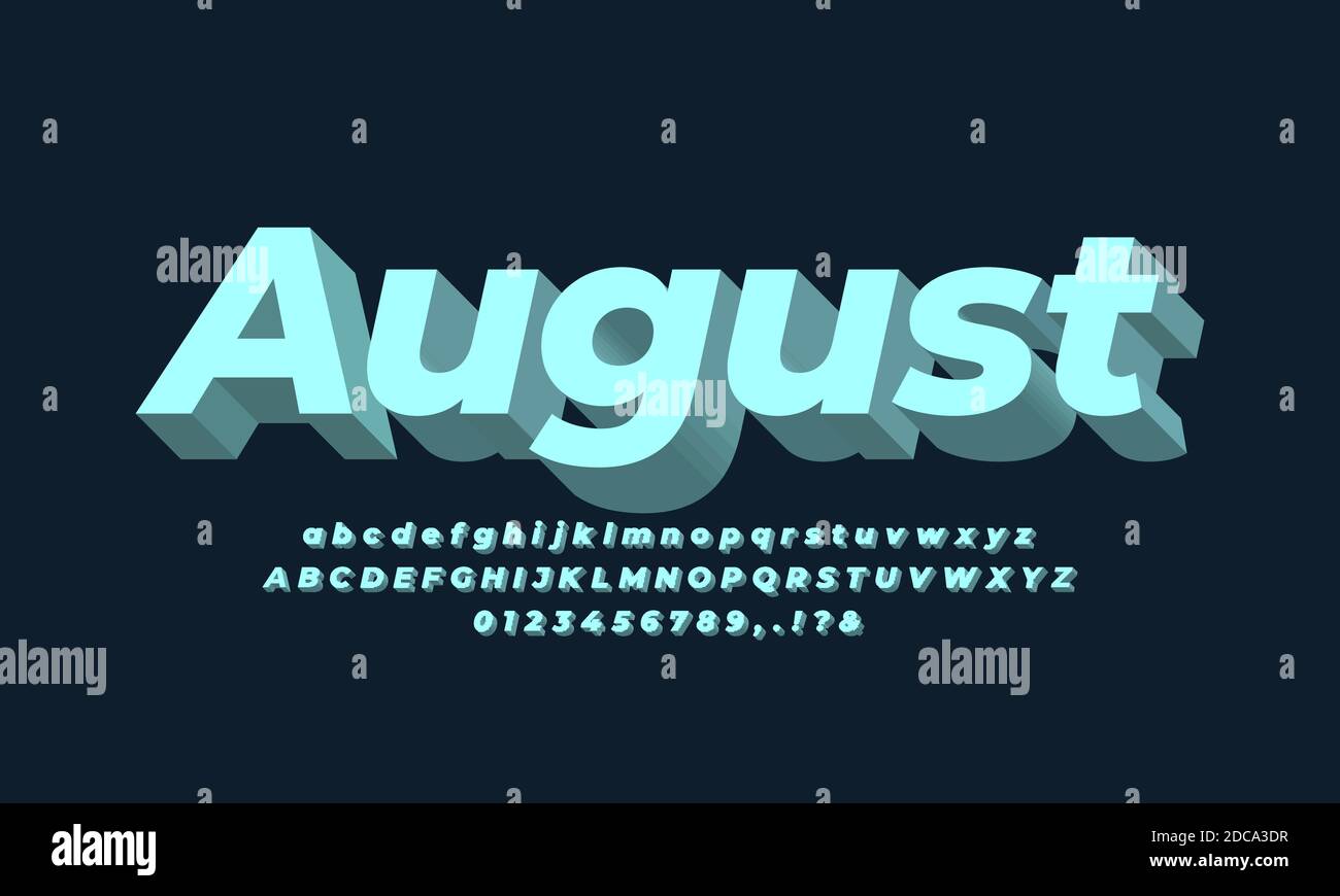 Pastel blue font Stock Vector Images - Alamy