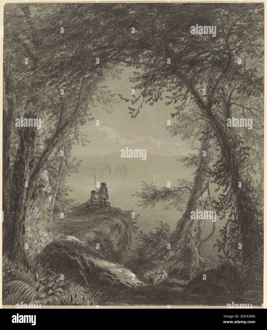 Richard William Hubbard, (artist), American, 1816 - 1888, Lake George ...