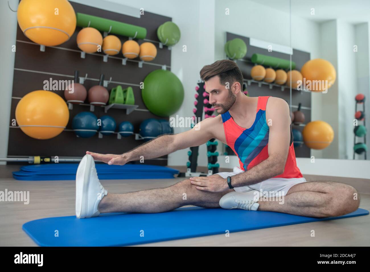 Hamstring flexibility hi-res stock photography and images - Alamy