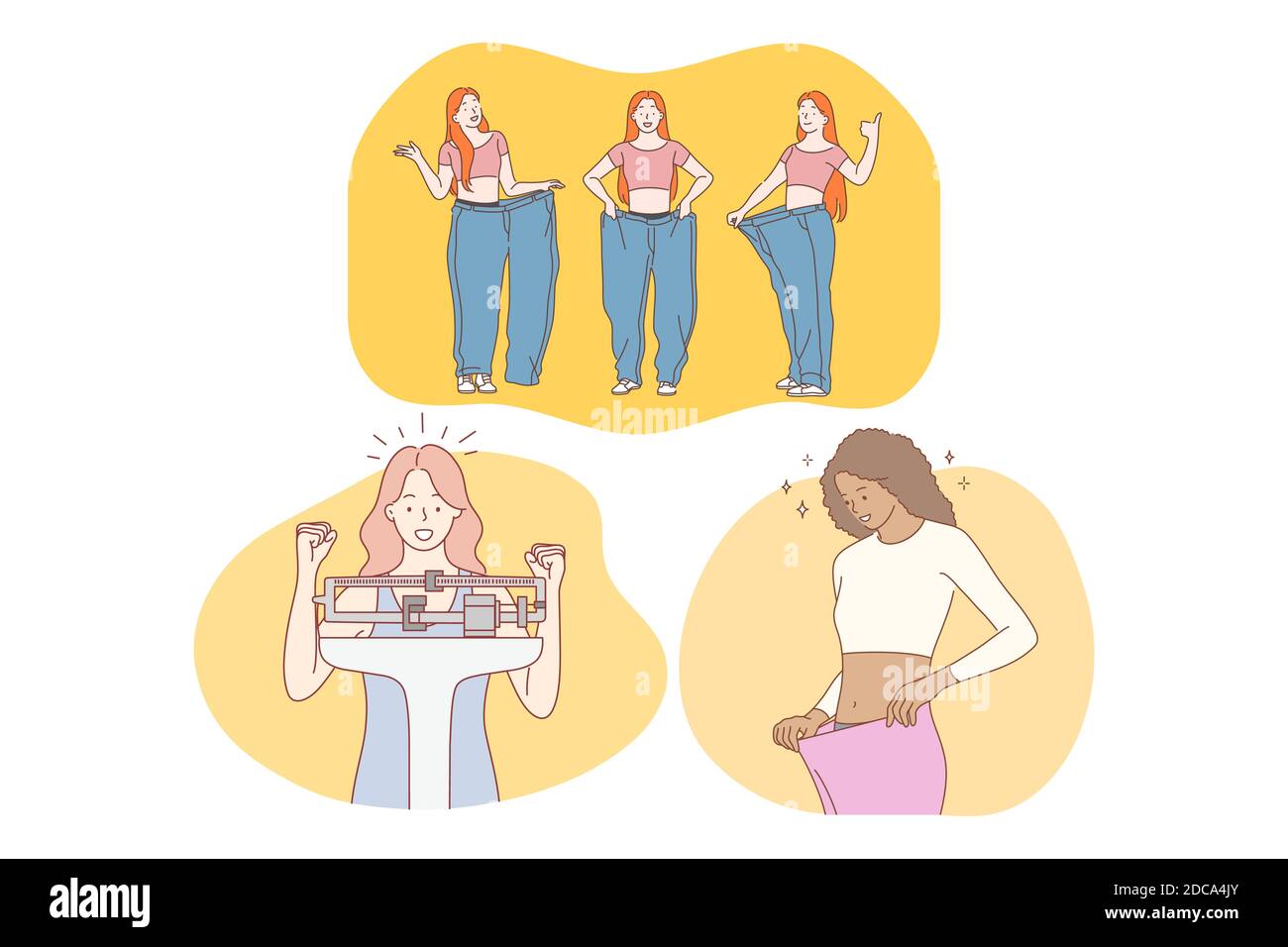 Losing weight, slim, diet, figure, good shape, weight loss, beauty ...