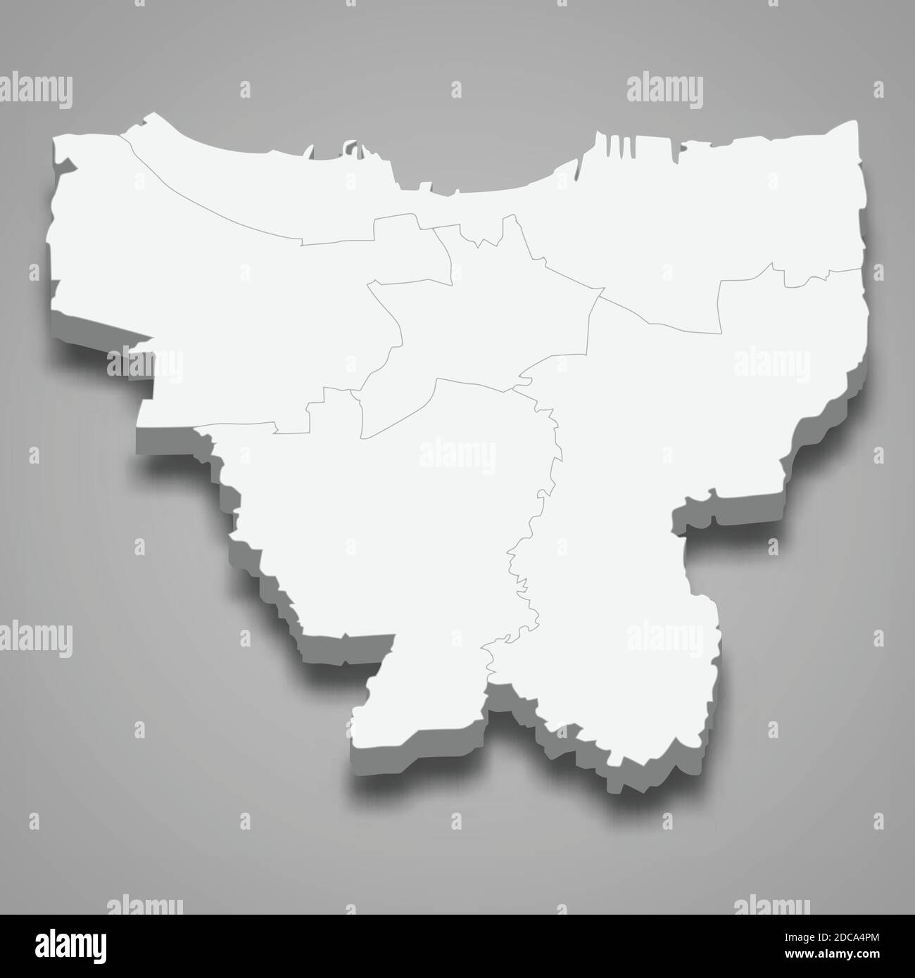 Map of jakarta Stock Vector Images - Alamy