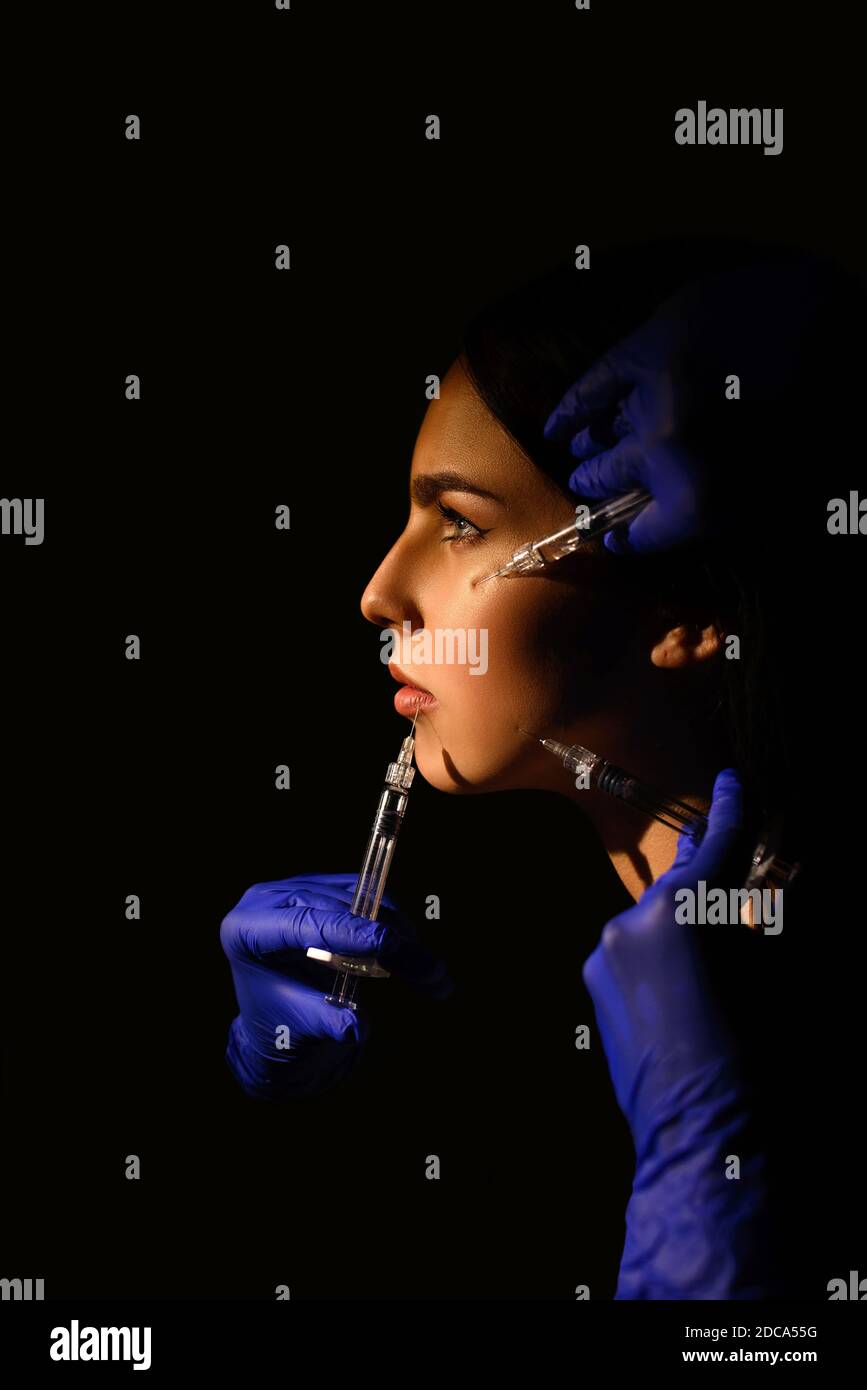Black woman aesthetic surgery hi-res stock photography and images - Alamy