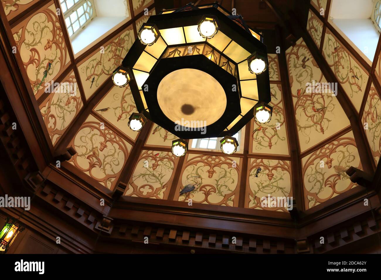 Details of Palace Dome Interior in evening Stock Photo - Alamy