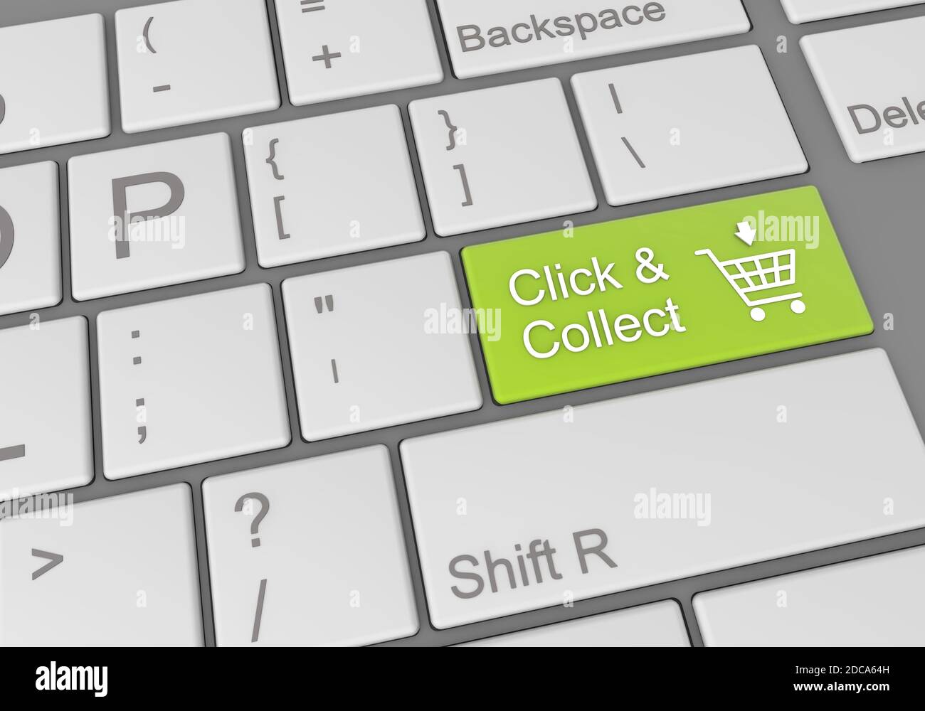 Click collect symbol concept hi-res stock photography and images - Alamy