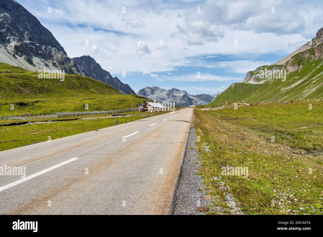 View of the albula pass in canton grisons - switzerland, europe Stock ...