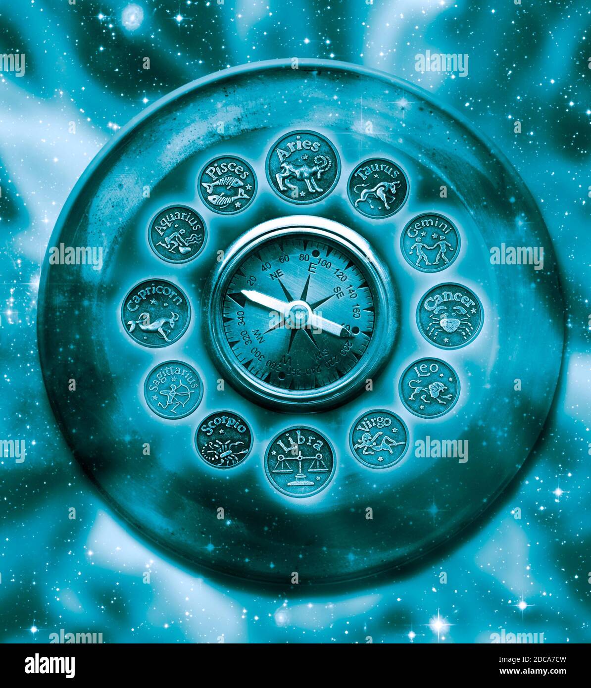 Zodiac symbols hi-res stock photography and images - Alamy