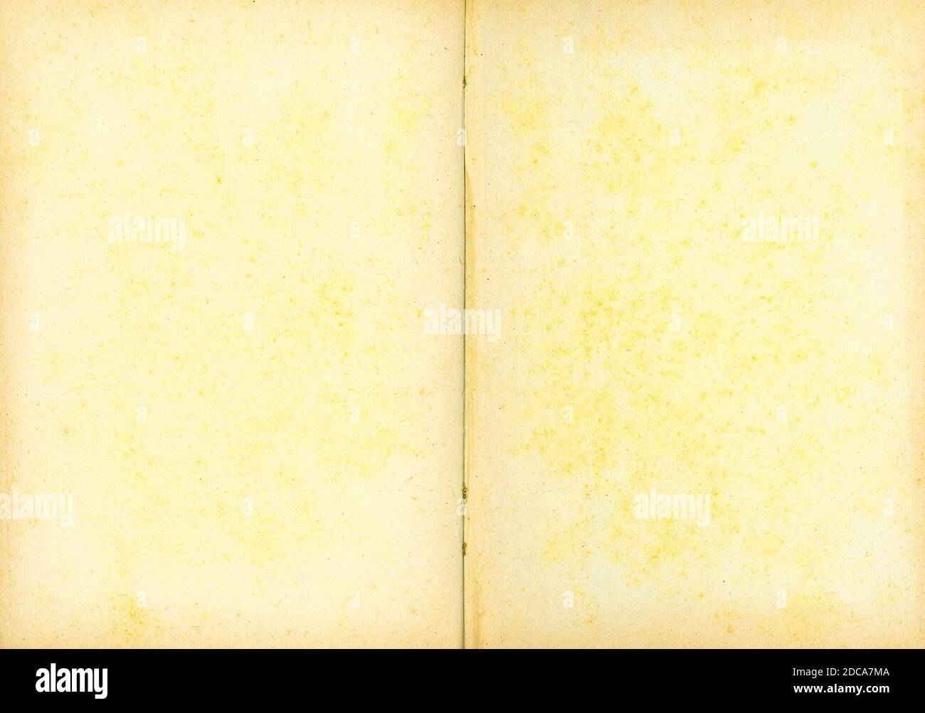 Blank book brown paper double page with copy space useful as a ...