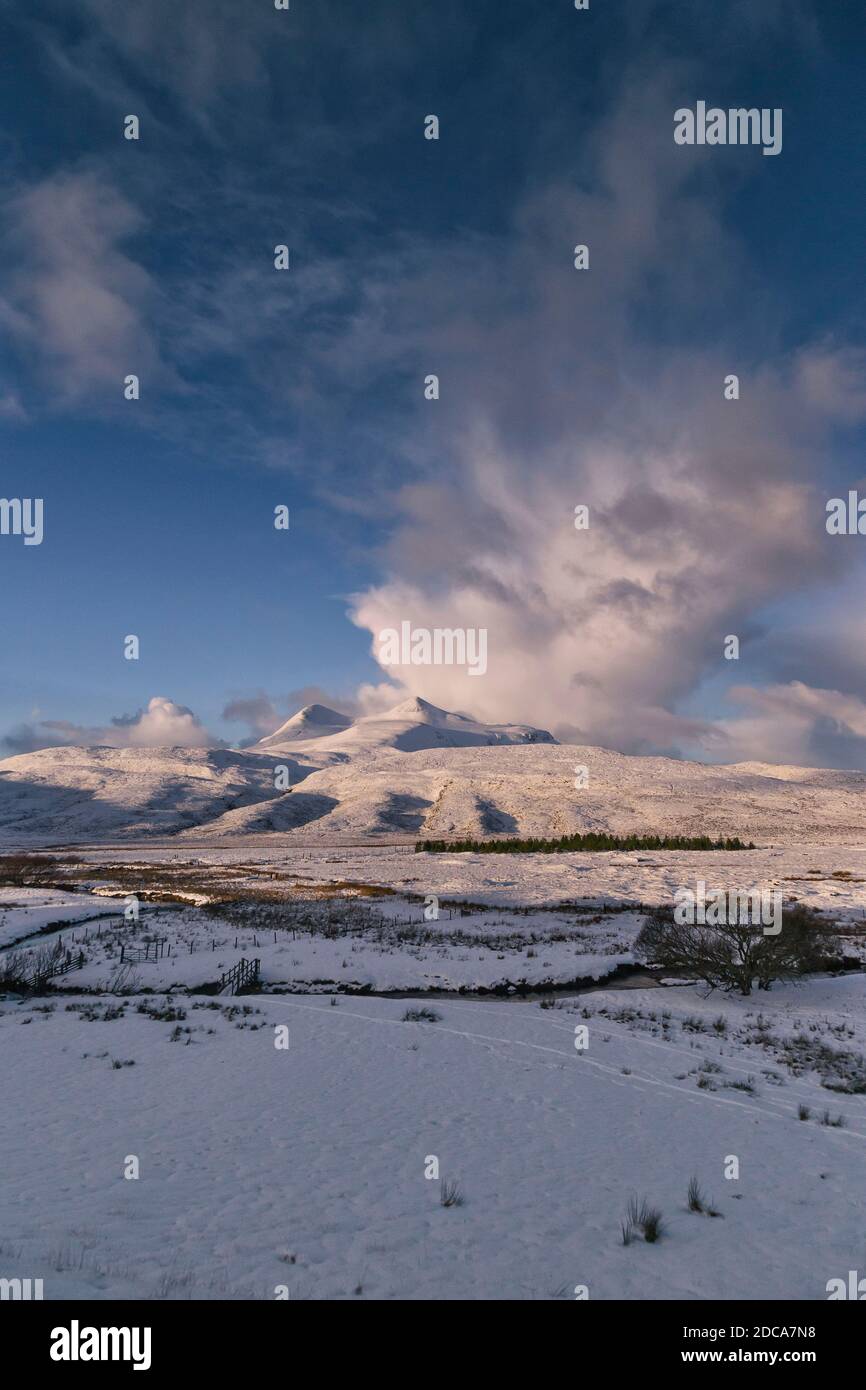 Snowy Scene in the Scottish Highlands Stock Photo - Alamy