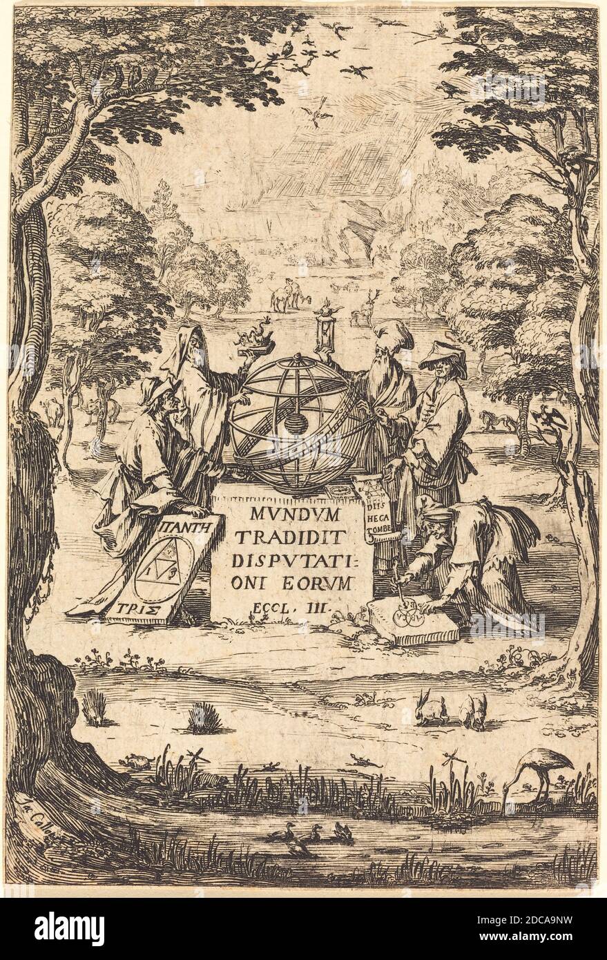 Jacques Callot, (artist), French, 1592 - 1635, Frontispiece for the ...