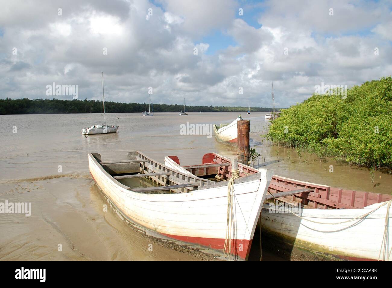 South America, the Kourou is a river of French Guyana, the city of ...
