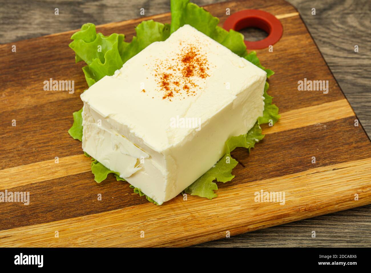 Greek traditional soft feta dairy cheese Stock Photo - Alamy