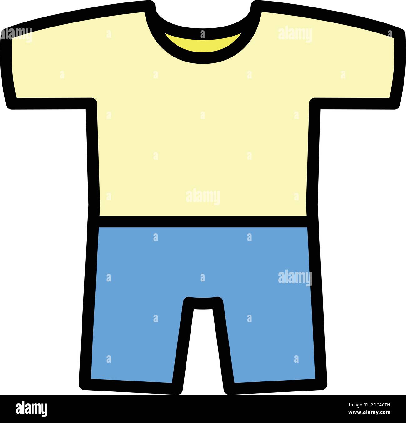 Baby boy clothes icon. Outline baby boy clothes vector icon for web ...