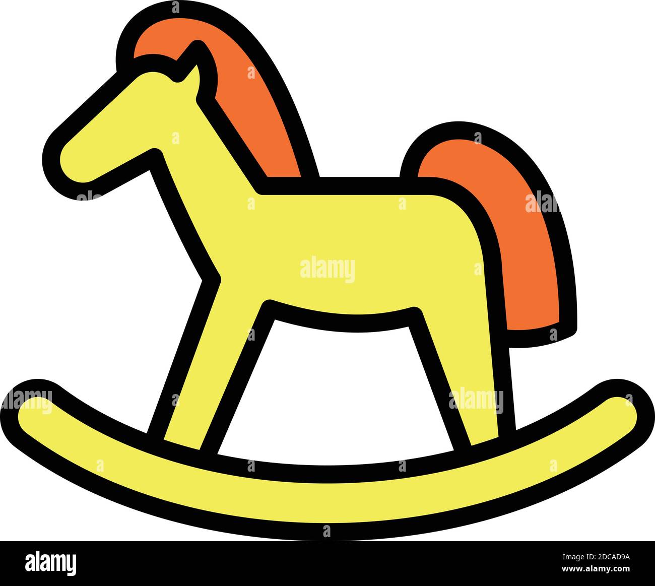 Rocking Horse Vector