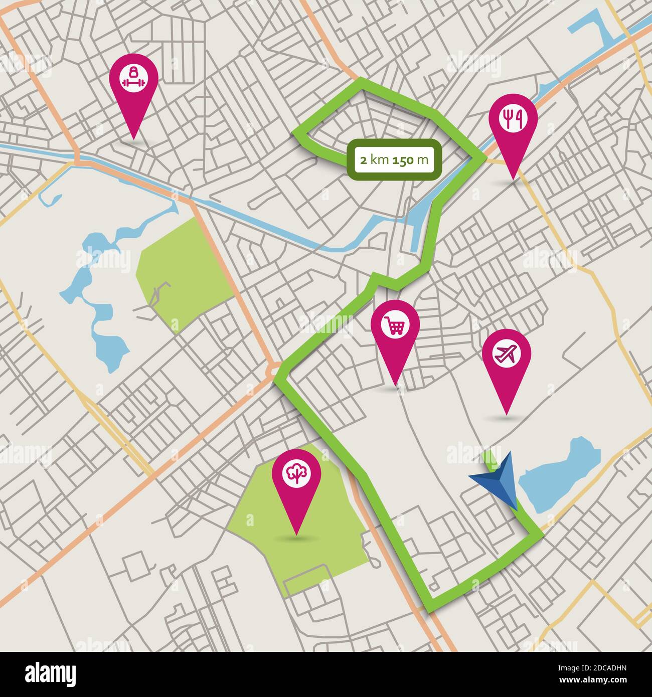 Prospect place Stock Vector Images - Alamy