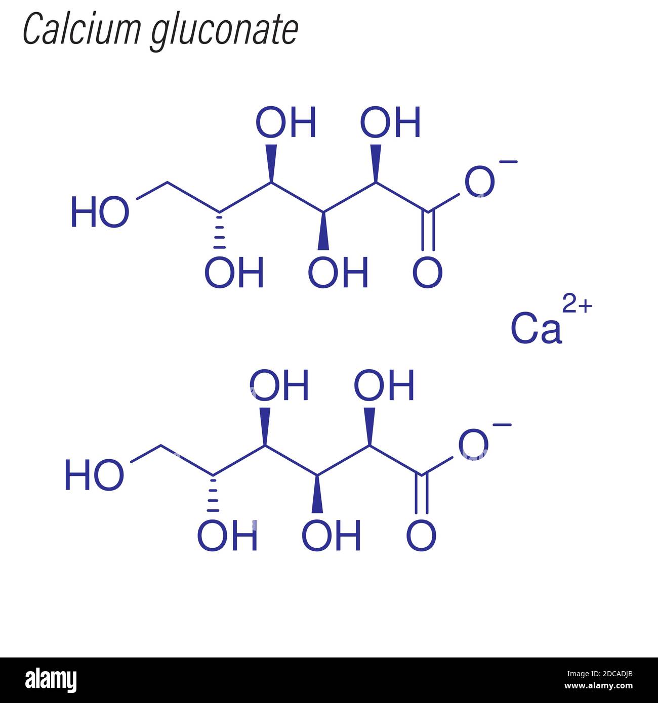 Calcium Molecule Structure