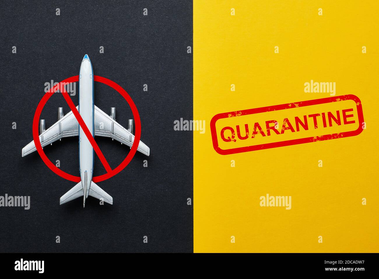 Flight ban due to corona pandemic hi-res stock photography and images ...
