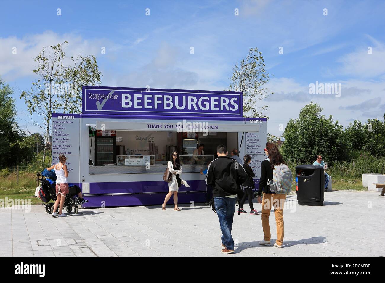 Burger van hi-res stock photography and images - Alamy