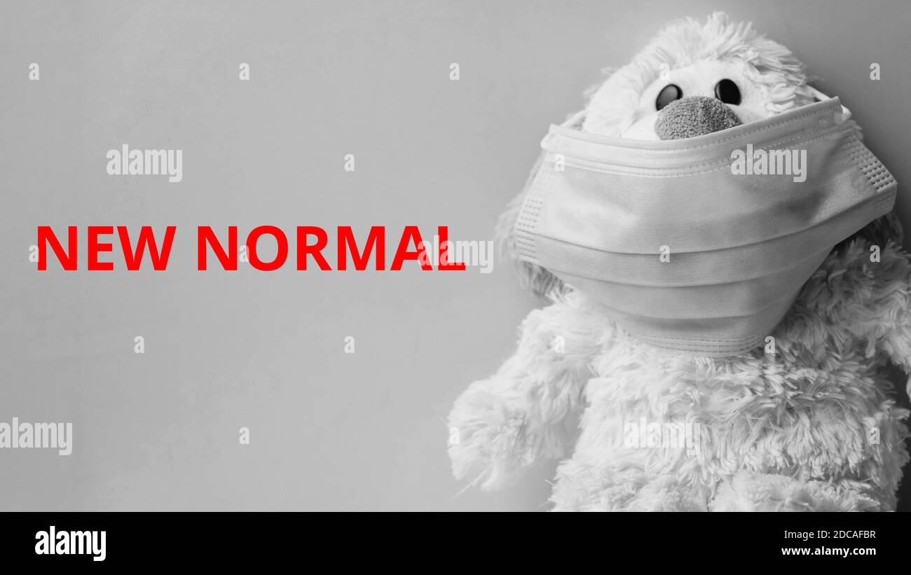 The concept of a new normal during a pandemic Stock Photo - Alamy