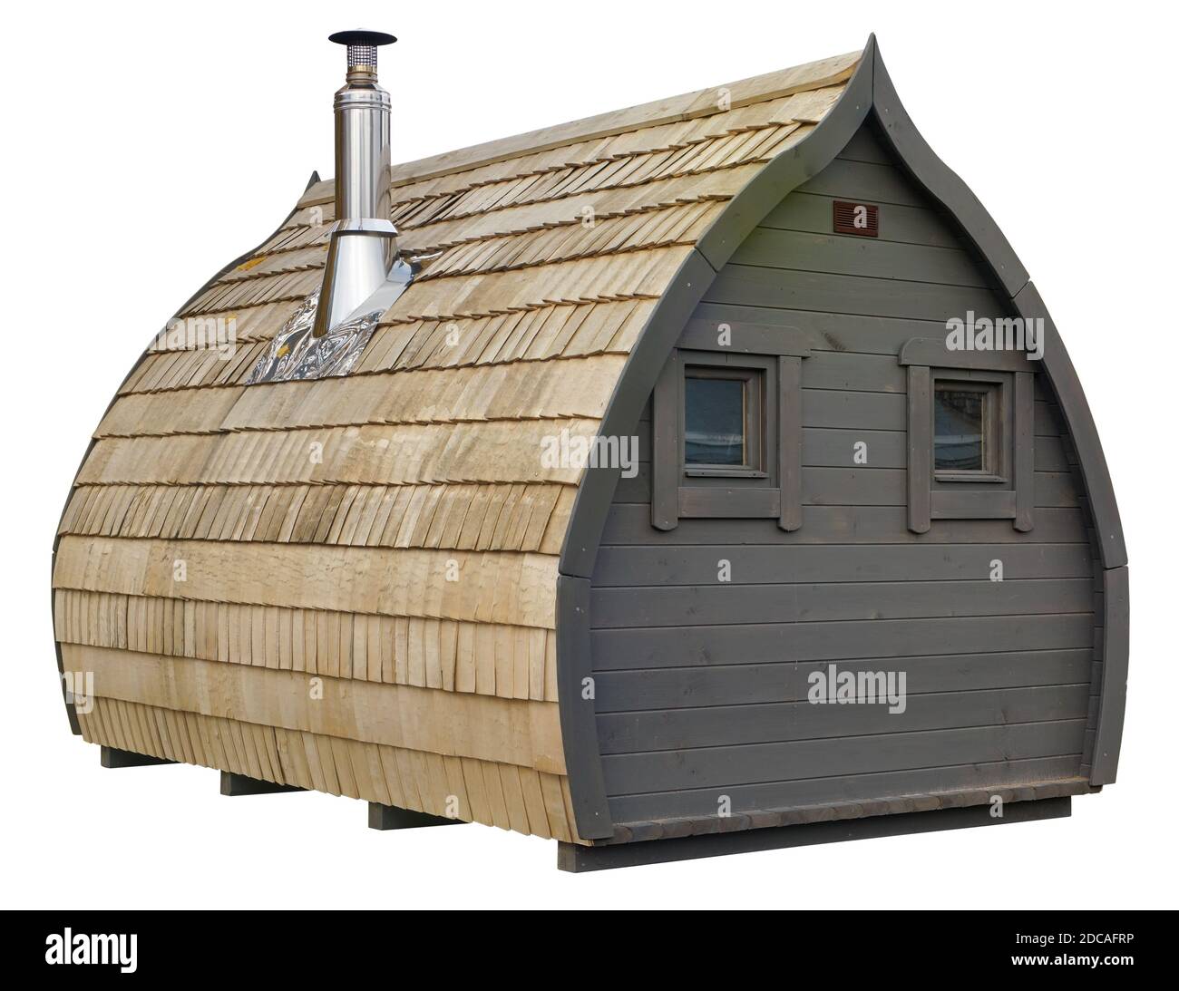 Homemade wooden small country bath Stock Photo - Alamy