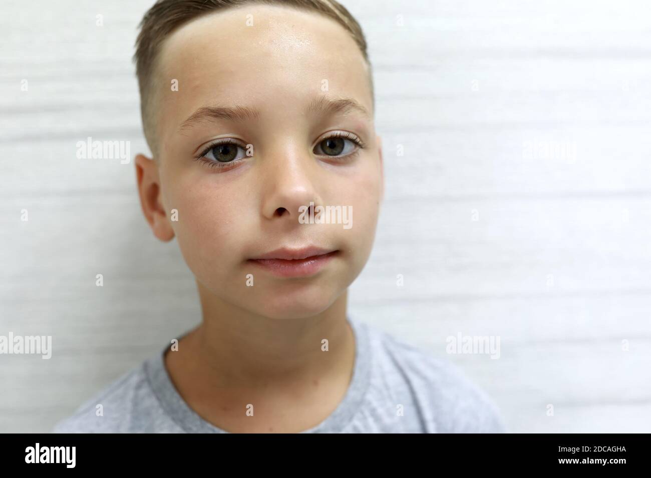Serious boy in modern hi-res stock photography and images - Alamy