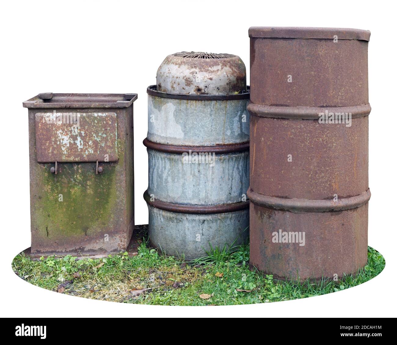 Iron barrels Cut Out Stock Images & Pictures - Alamy