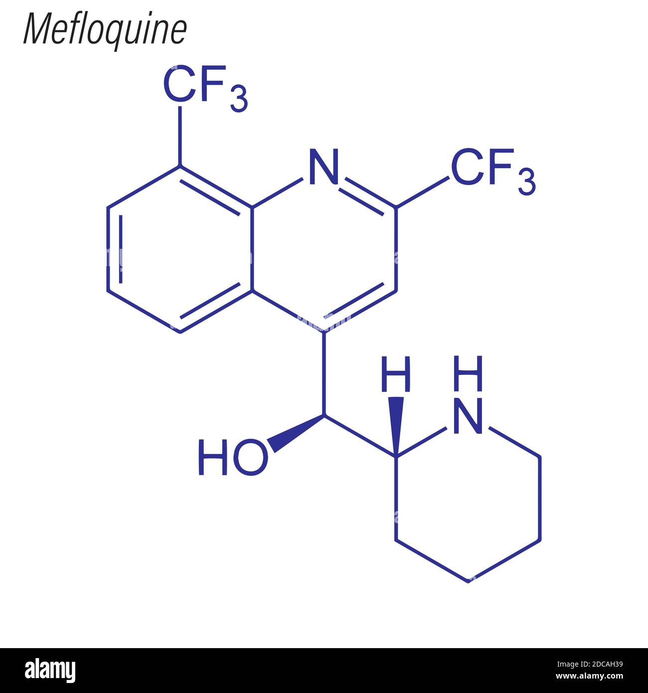 Mefloquine hi-res stock photography and images - Alamy