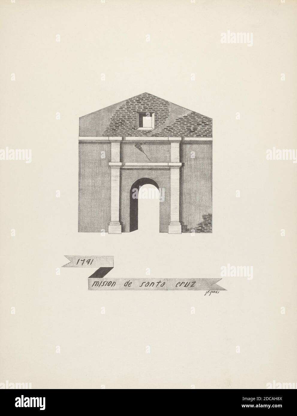 Mision de santa cruz hi-res stock photography and images - Alamy