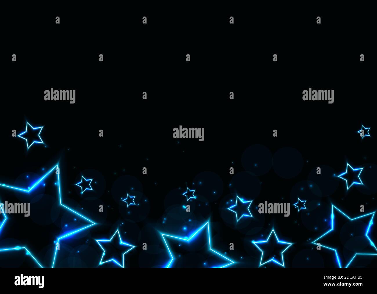 Abstract Glossy Neon Star Background. Illustration Stock Photo - Alamy