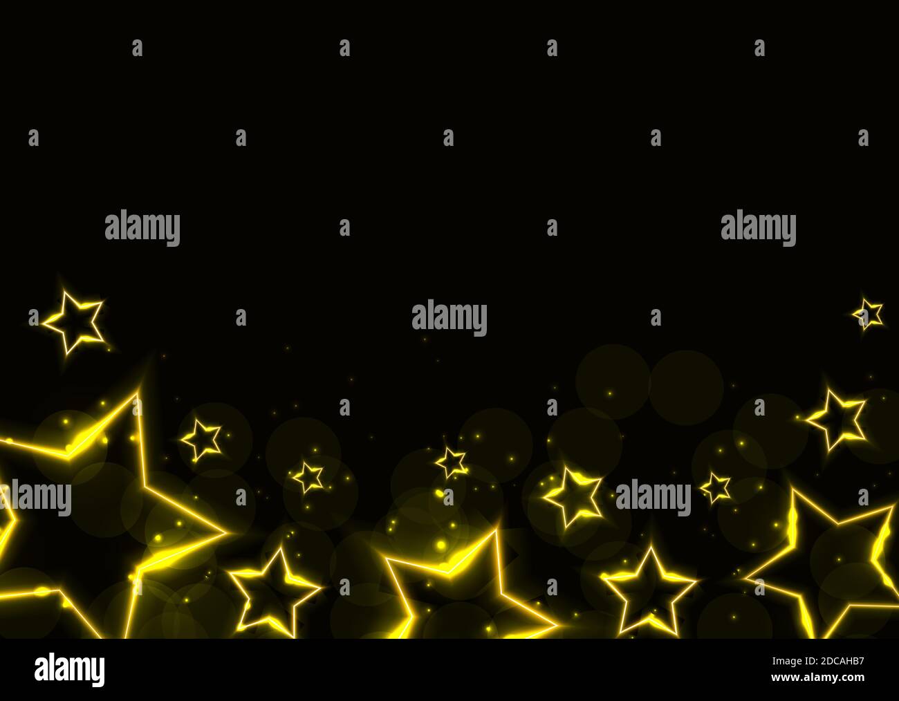 Abstract Glossy Neon Star Background. Illustration Stock Photo - Alamy