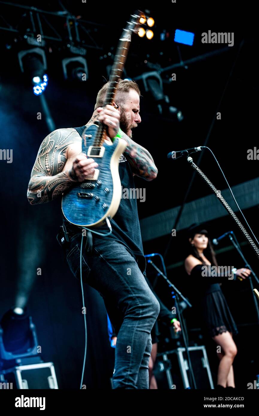 Kris Barras Live in Concert Stock Photo - Alamy