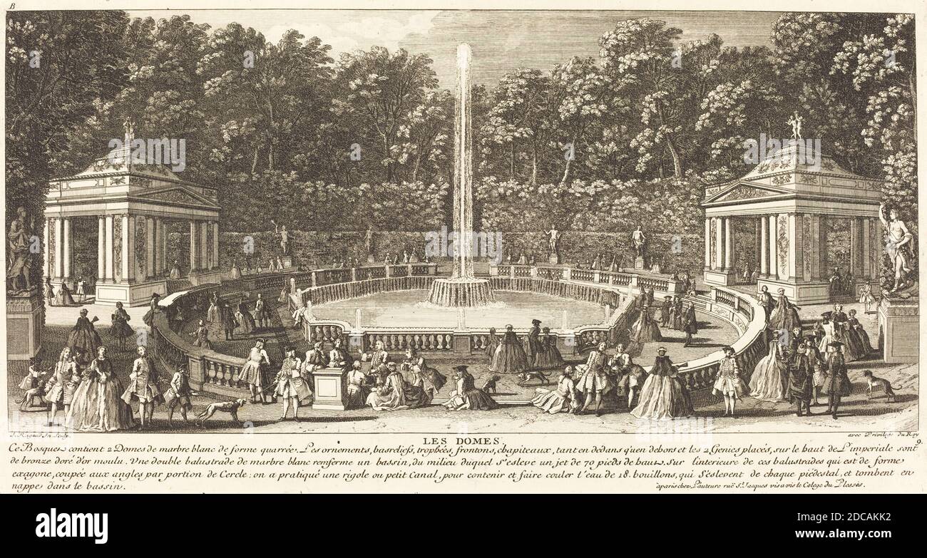 Jean-Baptiste Rigaud, (artist), French, active 1752/1761, Les Domes ...