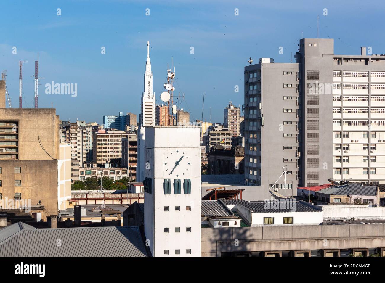 Portuguese colonial building maputo mozambique hi-res stock photography ...