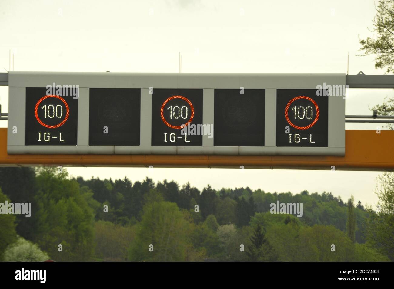 immission control and fine dust reduction through speed limits on the ...