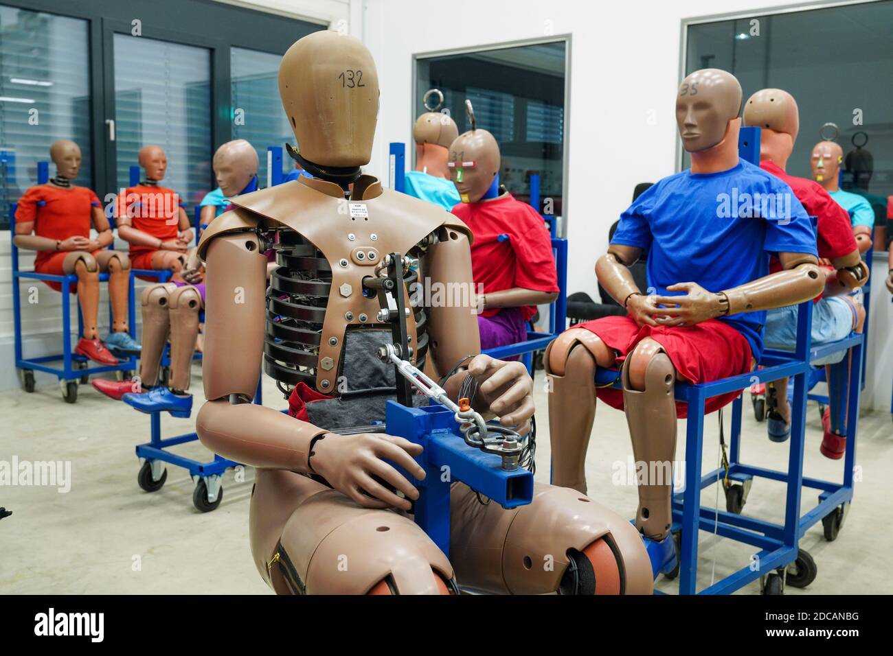 Crash Test Dummy Sitting In High Resolution Stock Photography and ...