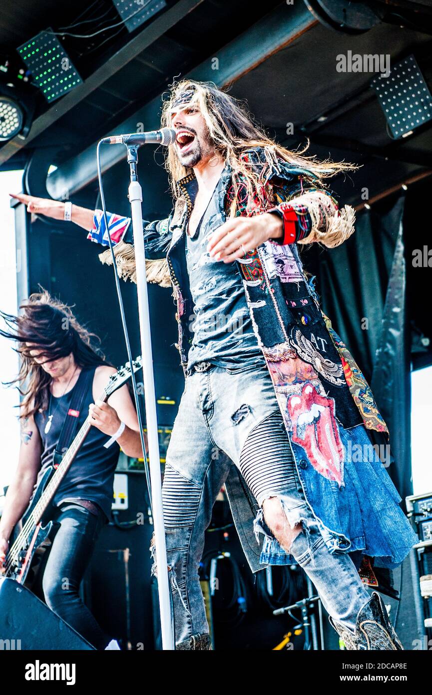 Collateral Live in Concert Stock Photo - Alamy