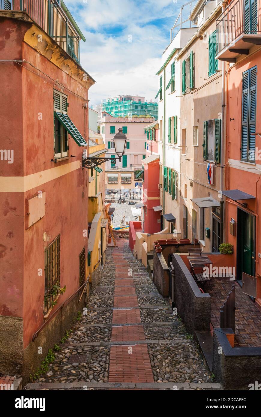 Street in genoa hi-res stock photography and images - Alamy